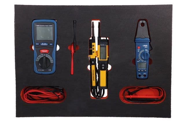 Laser 8489 Insulated Test Instruments in Foam Inlay