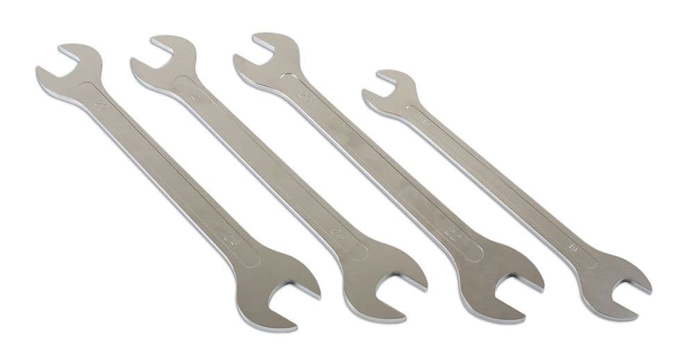 Laser Tools 6789 4 Piece Ultra Thin Spanner Set OS