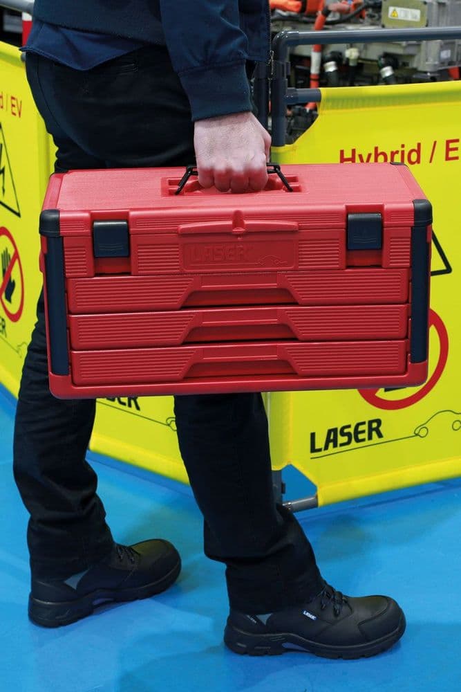 Laser Tools 8328 26 Piece Hybrid Car Automotive Insulated 3 Drawer ...