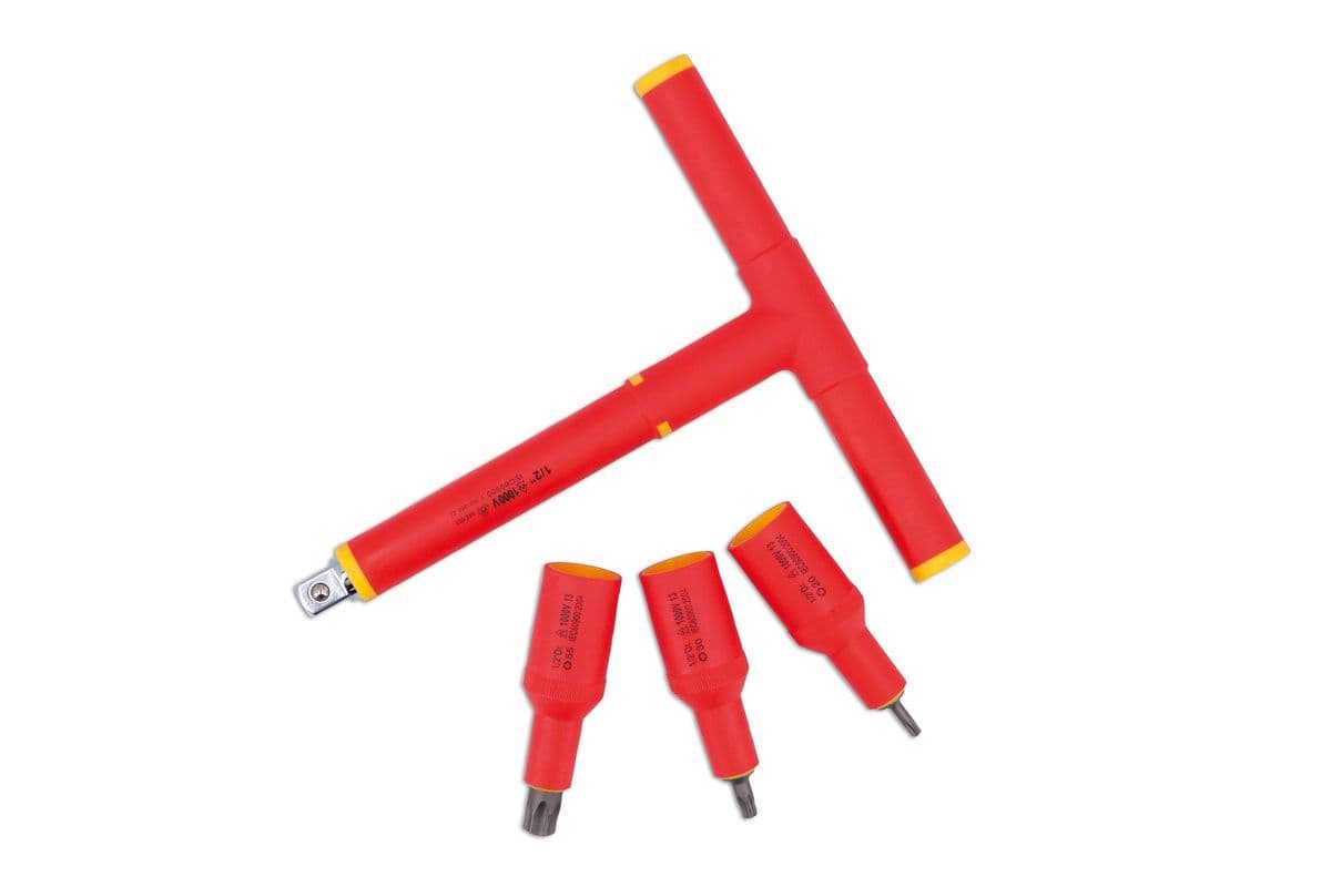 Laser Tools 8560 Insulated Star Bit Set 10 Piece 1/2" Drive