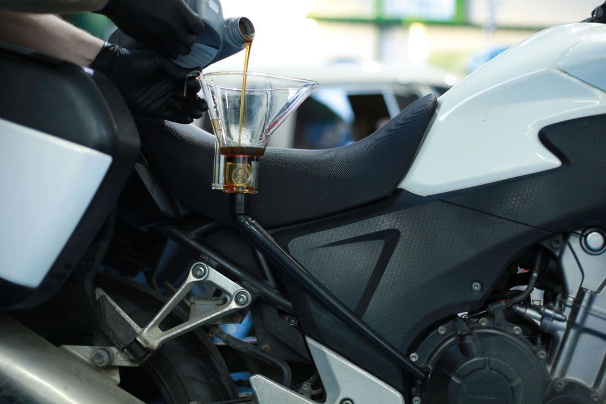 Laser Tools 8572 Extra Long Oil Funnel For Motorcycles
