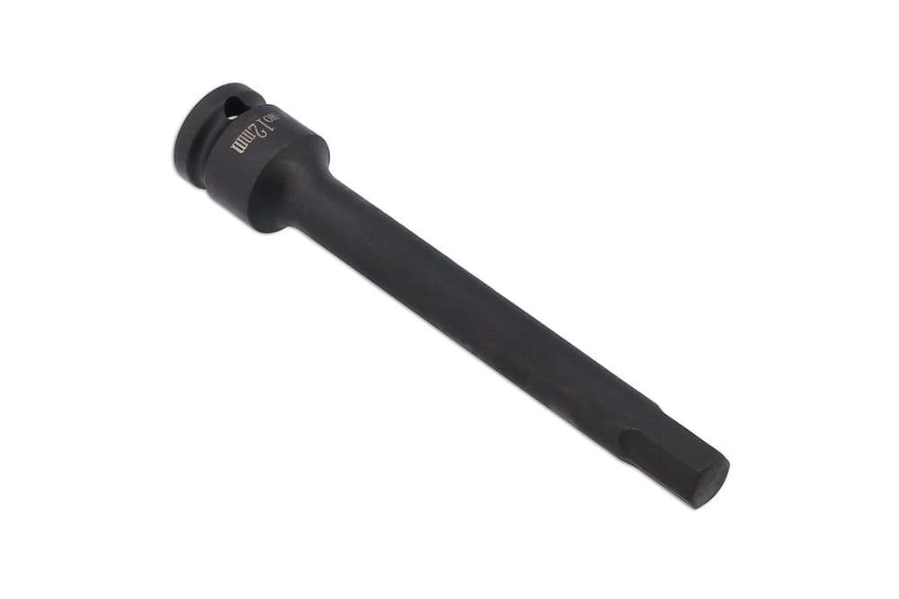 Laser Tools 8586 Extra Long Impact Hex Bit 12mm 1/2 Drive