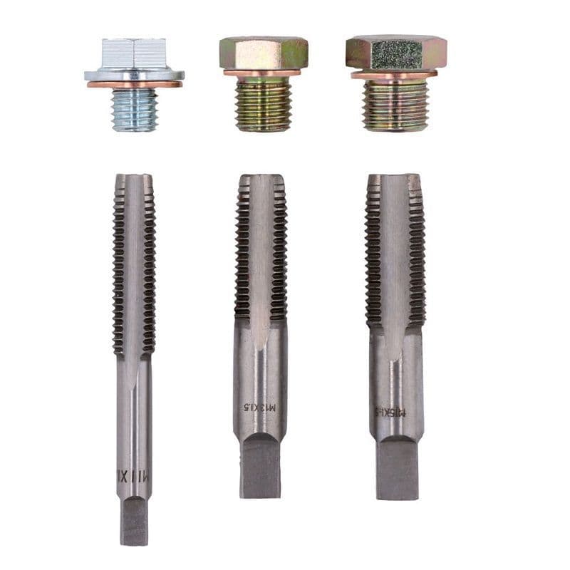 Laser Tools 8701 Oil Drain Plug Repair Kit 39 Piece