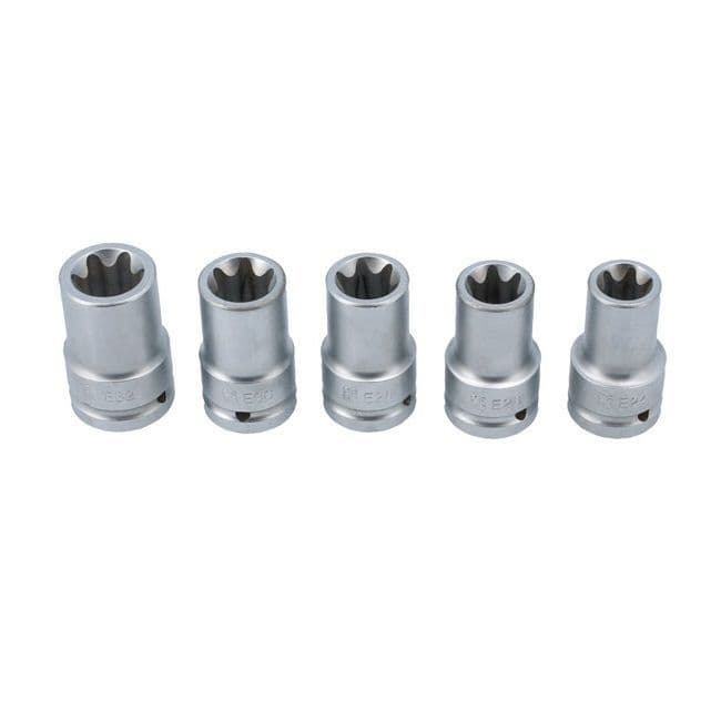 Laser Tools 8705 Impact Star Socket Set 3/4"D 5pc