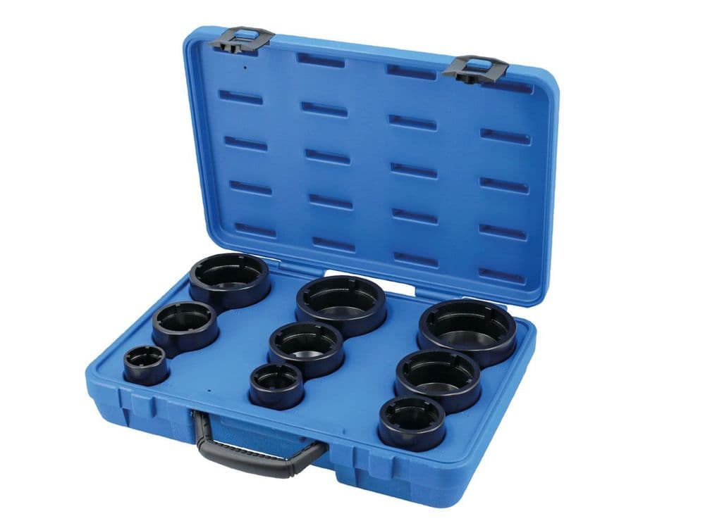Laser Tools 8913 Internal KM Lock Nut Socket Set 9 Piece