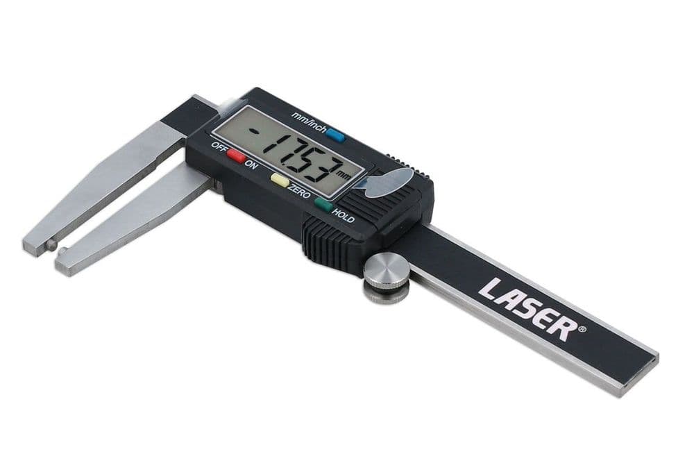 Laser Tools 9129 Digital Brake Disc Vernier Caliper LCD Screen METRIC ...