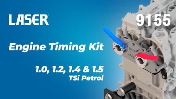 Laser Tools 9155 Engine Timing Kit Fits VW Group 1 0 1 2 1 4 1 5 TSi Petrol