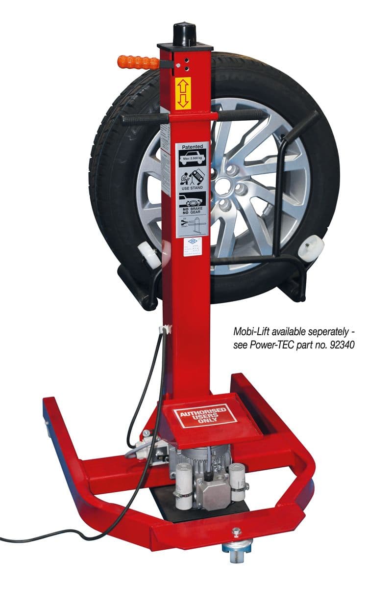 Power-Tec 91814 Mobi Lift Tyre Dolly Add On Attachment