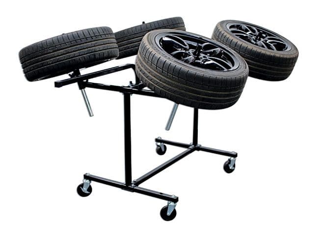 Power-Tec 92417 Alloy Wheel Painting Stand - Deluxe Heavy Duty