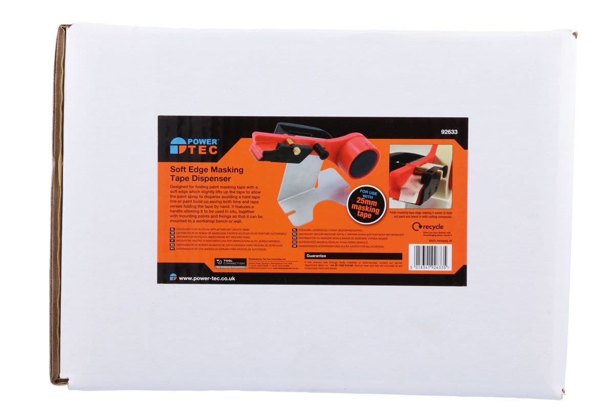 Power-Tec 92633 Soft Edge Masking Tape Dispenser
