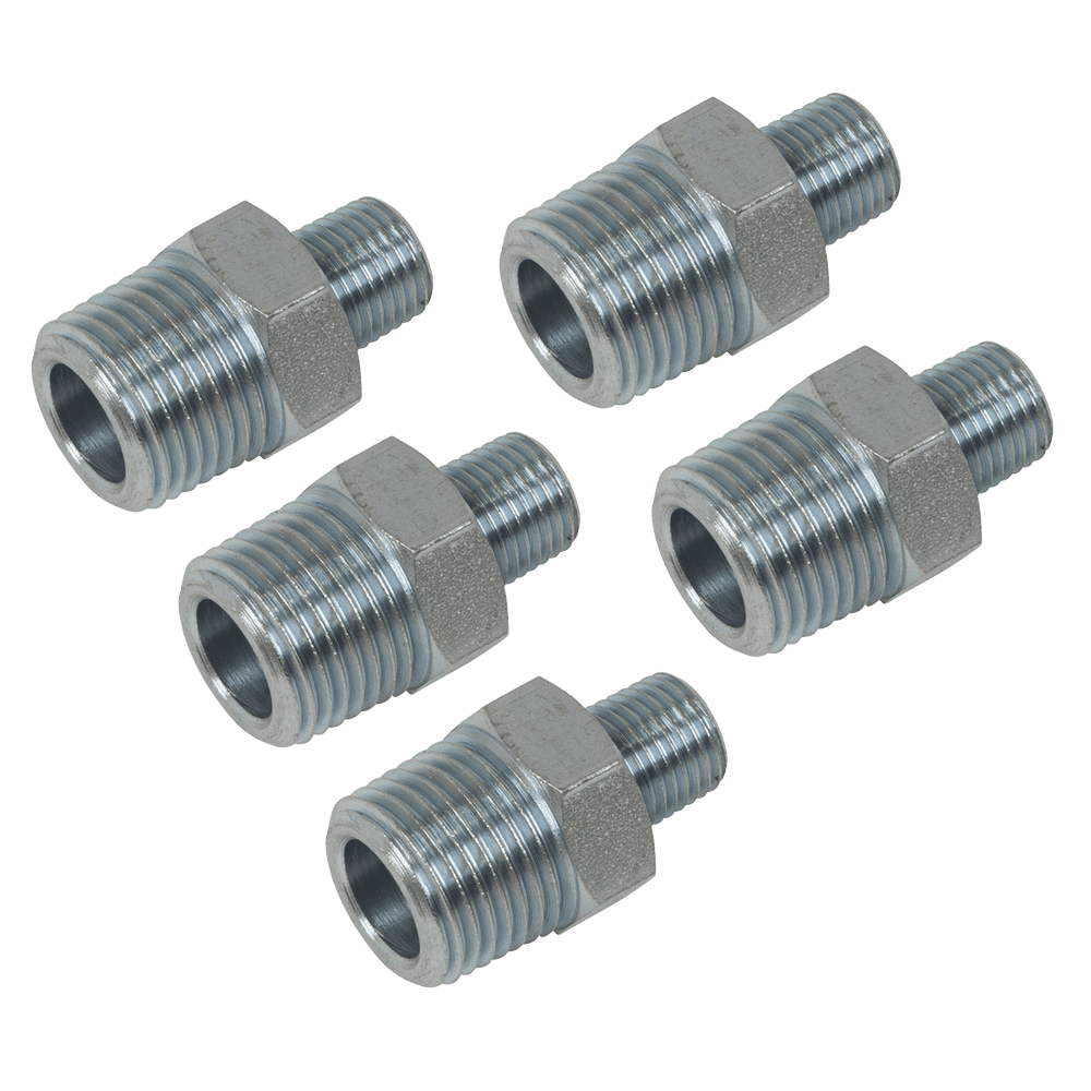 Sealey AC101 Reducing Union 1 2 BSPT To 1 4 BSPT Pack Of 5 Sealey AC101 Reducing Union 1 2 BSPT To 1 4 BSPT Pack Of 5