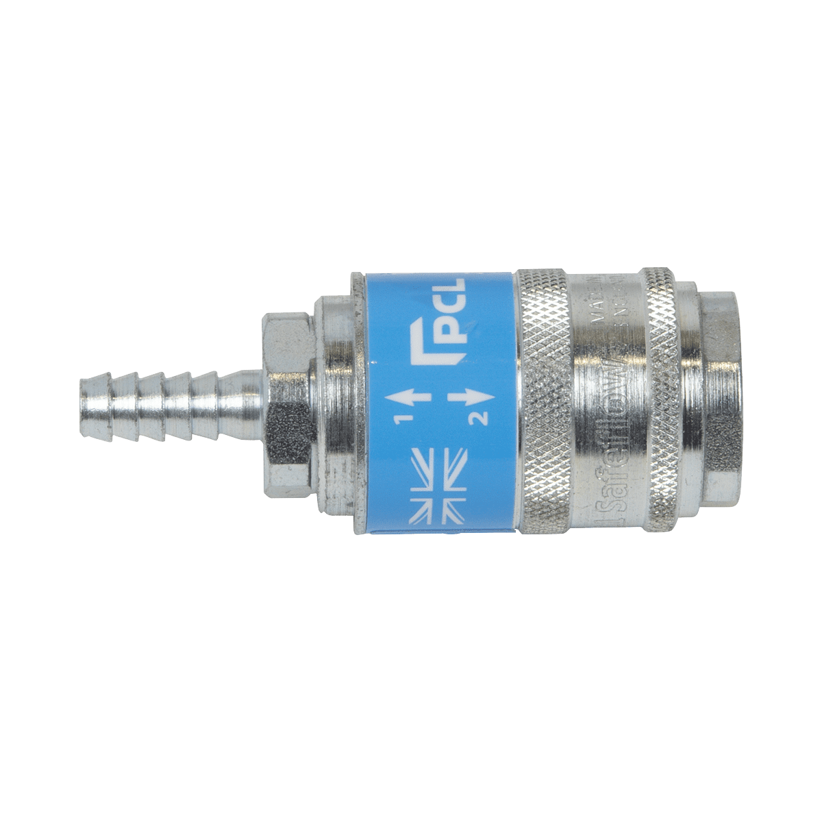 Sealey AC96 PCL Safeflow Safety Coupling Body Tailpiece for Ø1/4" Hose