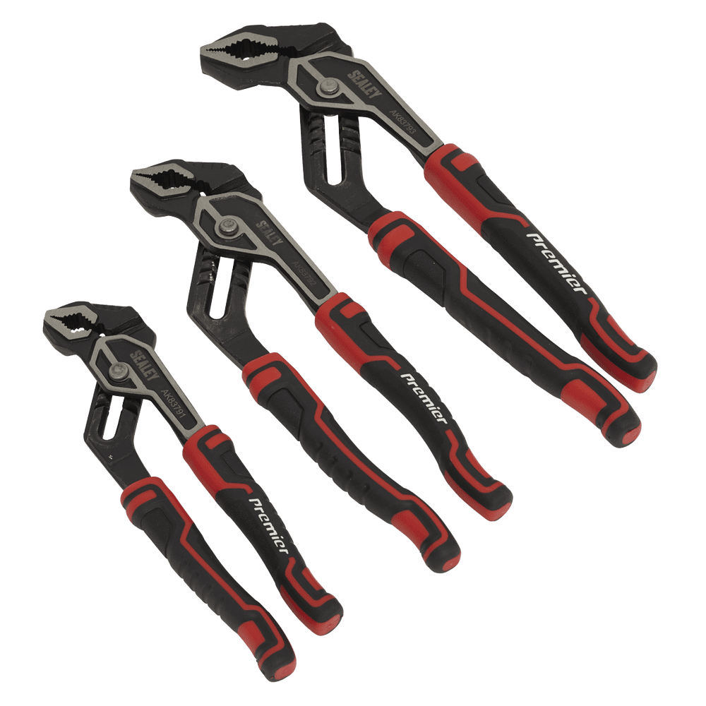 Sealey AK8379 Water Pump Pliers Set 3 Piece