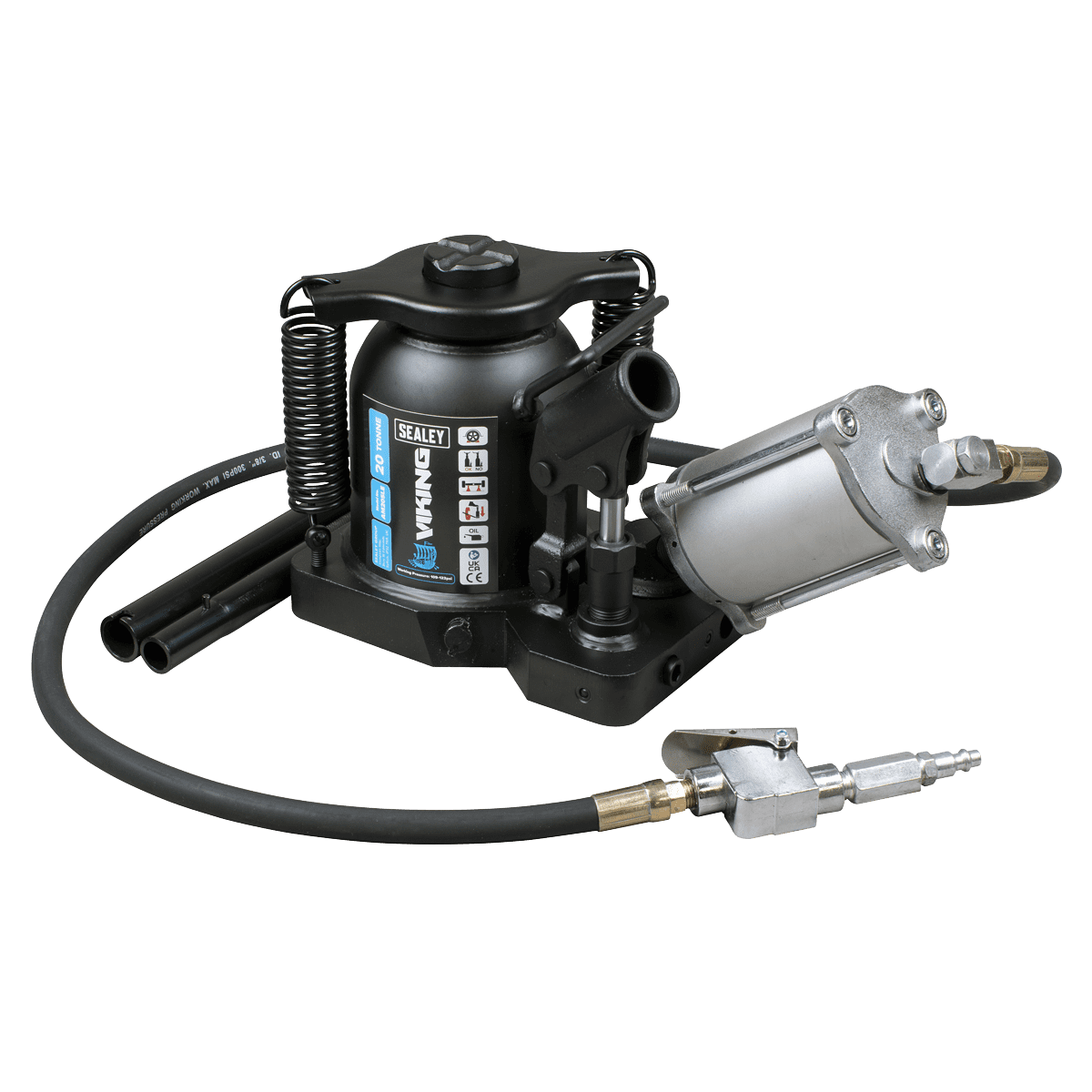 Air hydraulic bottle jack store