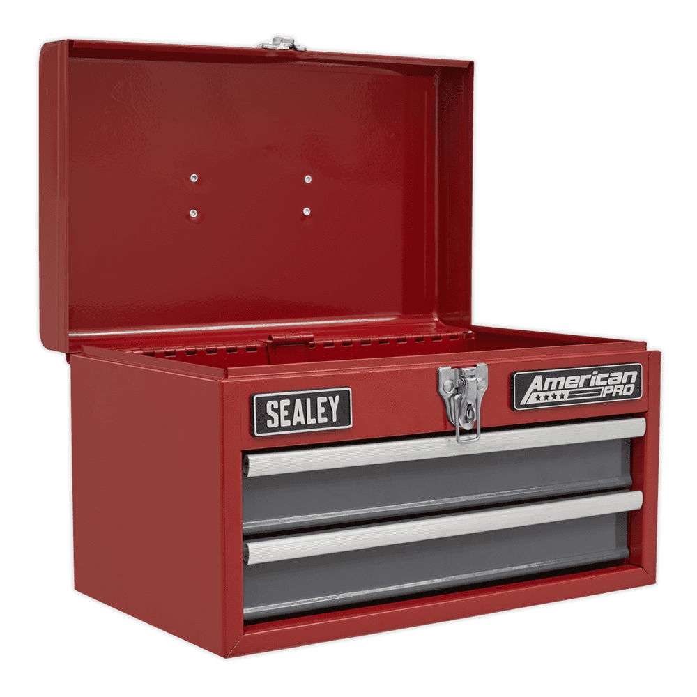Sealey AP2602BB American Pro Toolbox 2 Drawer with Ball Bearing Slides