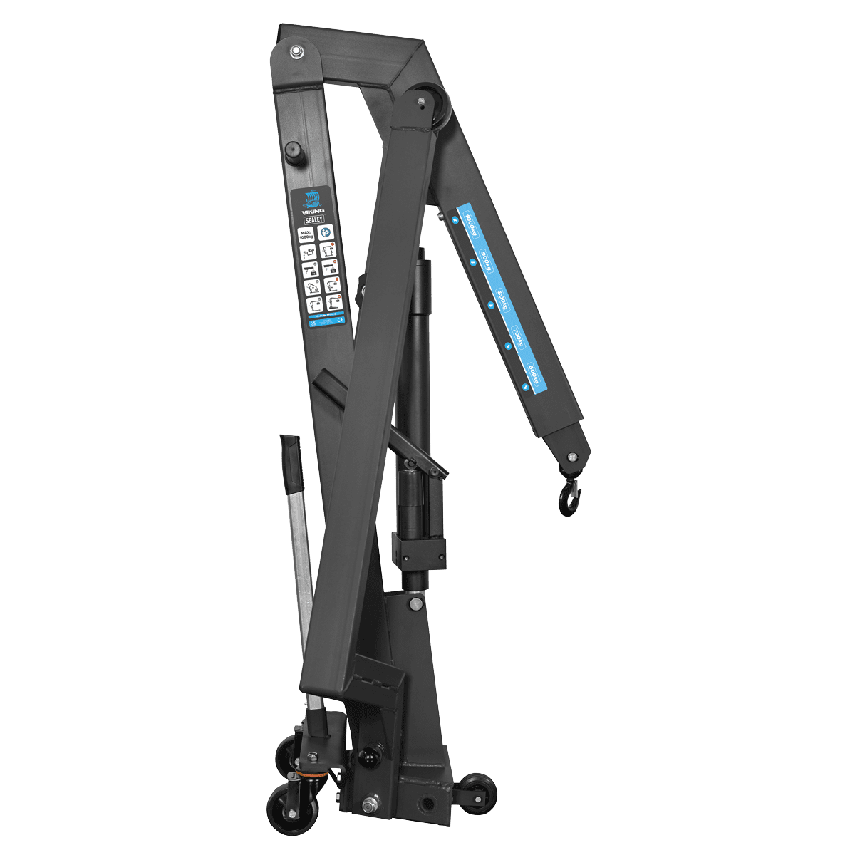 Sealey PFC101S Viking Industrial Engine Crane 1 Tonne