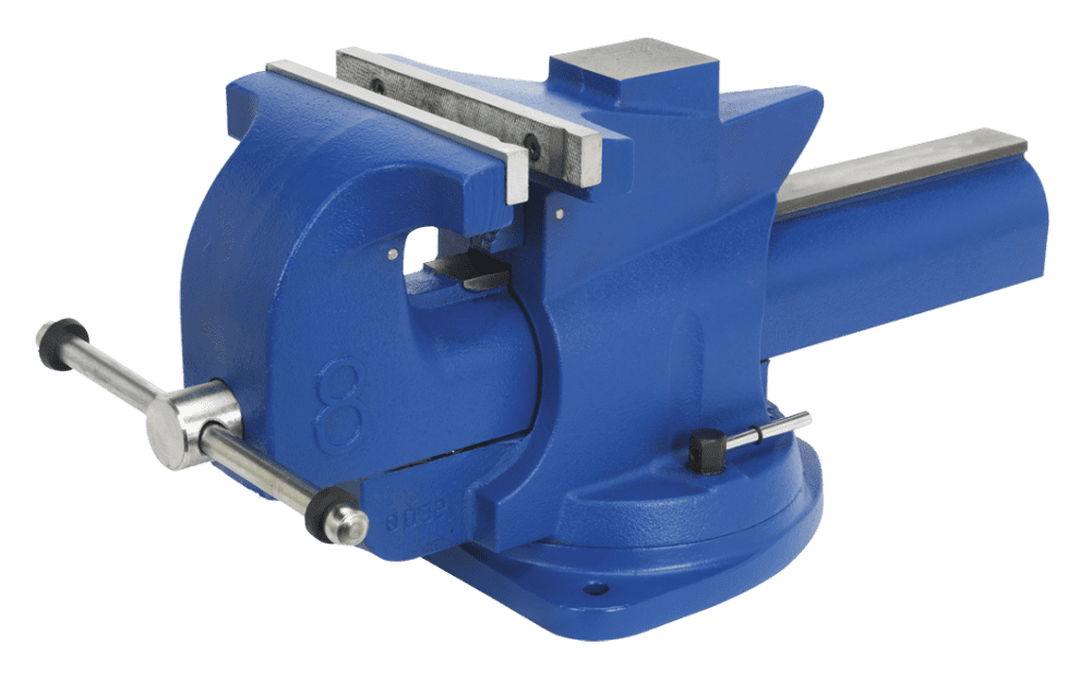 Sealey QAV200 Vice 200mm Quick Action Swivel Base Cast Iron