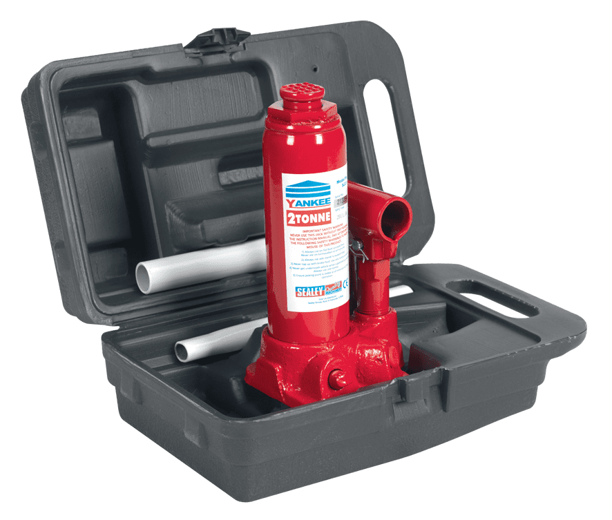 Sealey SJ2BMC Bottle Jack 2tonne with Storage Case