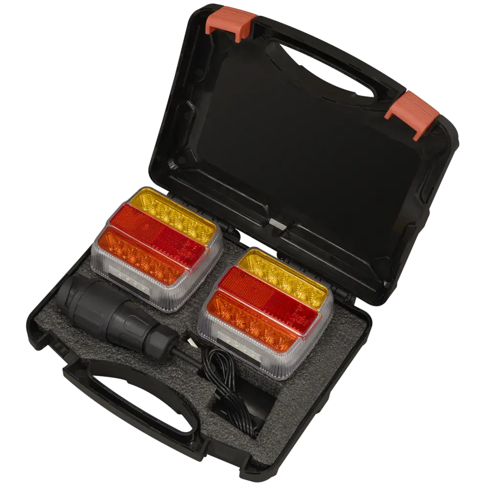 Sealey TB183LEDW 13-Pin Wireless SMD LED Trailer Light Set 2pc