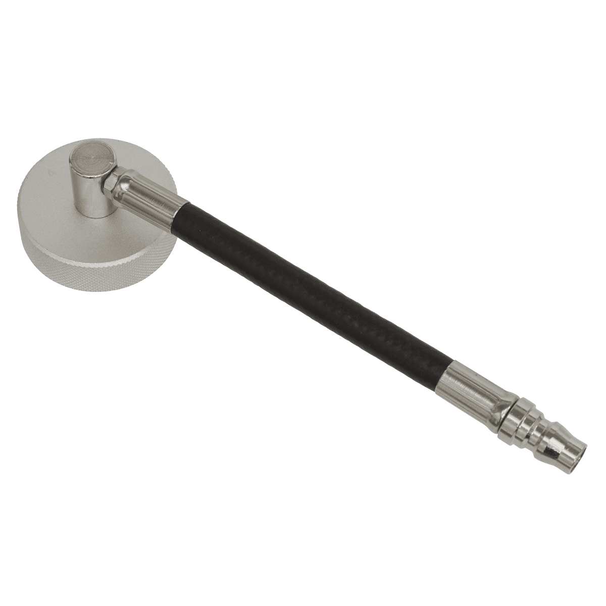 Sealey VS0204C4 Brake Pressure Bleeder Cap Ø45mm - Connector With Hose 90