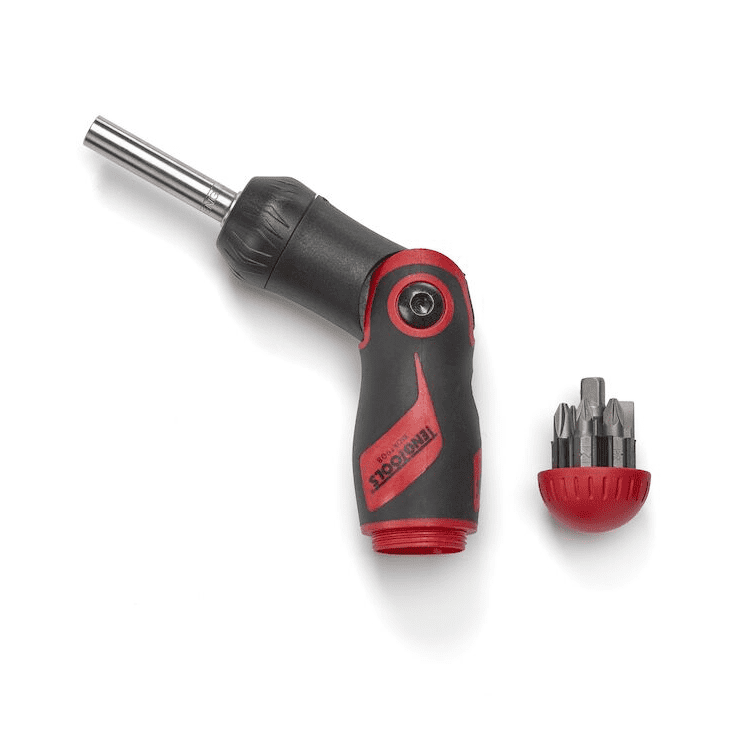 Teng MDRT908 8 Piece 2 Way Angled Ratcheting Bits Driver Set