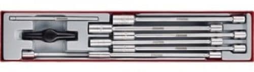 Teng TTXTB09 9 Piece T Bar Spark Plug Socket Set