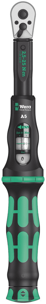 Wera 05075604001 Click-Torque A 5 Torque Wrench With Reversible Ratchet