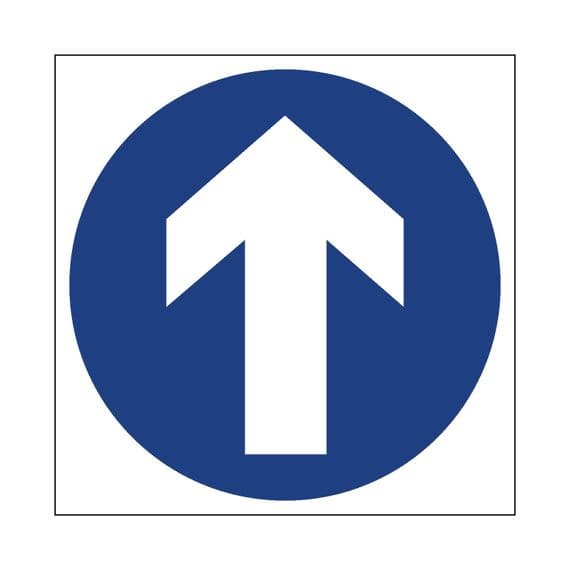 One Way Safety Sign Pks 10 or 50
