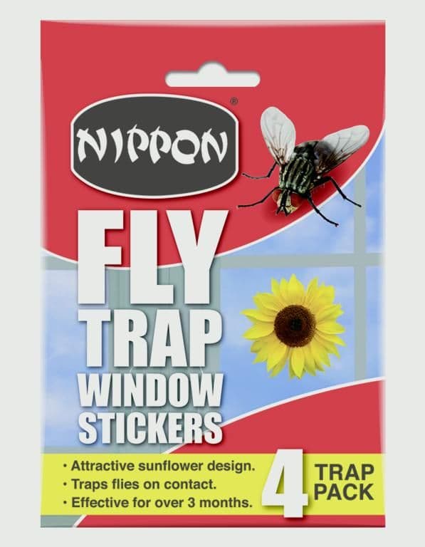 Nippon Fly Trap Window Stickers - 22g