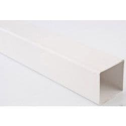 Polypipe Square Downpipe - 2 5m White