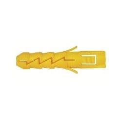 Rawlplug Plastic Expansion Plug - YELLOW