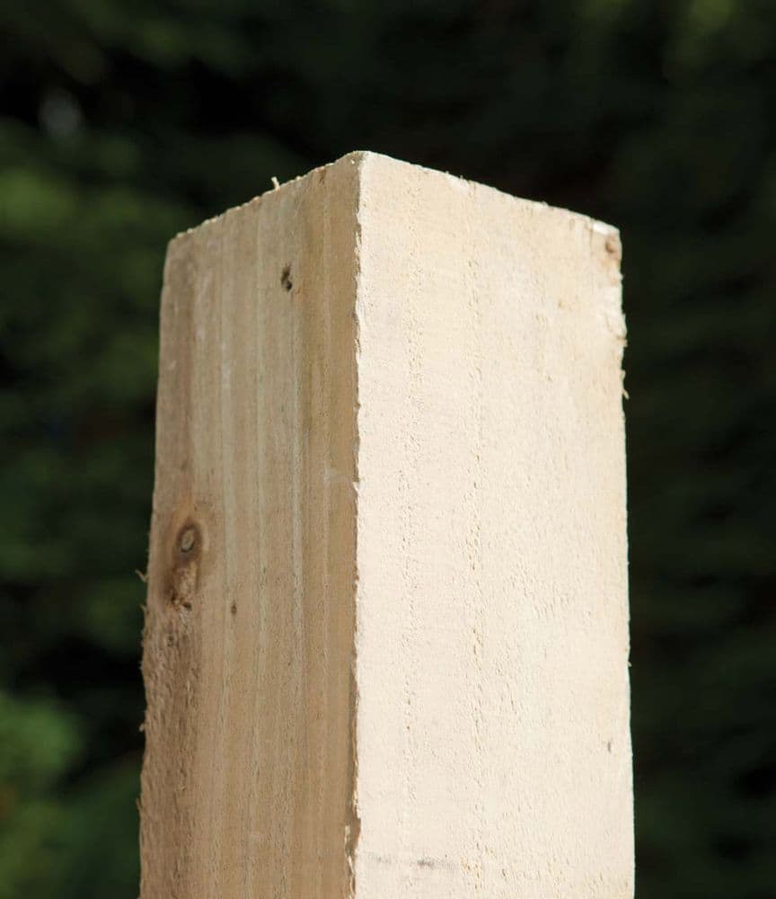 RMPP Pressure Treated Fence Post - 75mm x 75mm x 2 4m