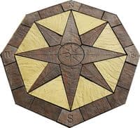 2400mm Compass Slate Grey/Buff no infill