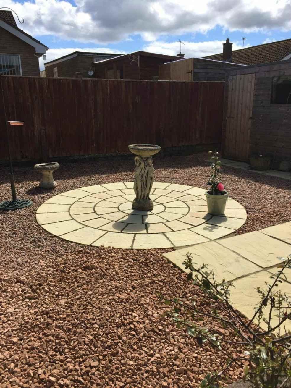 2560mm Rotunda Natural Buff