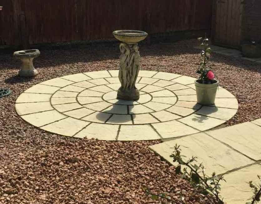 2560mm Rotunda Natural Buff