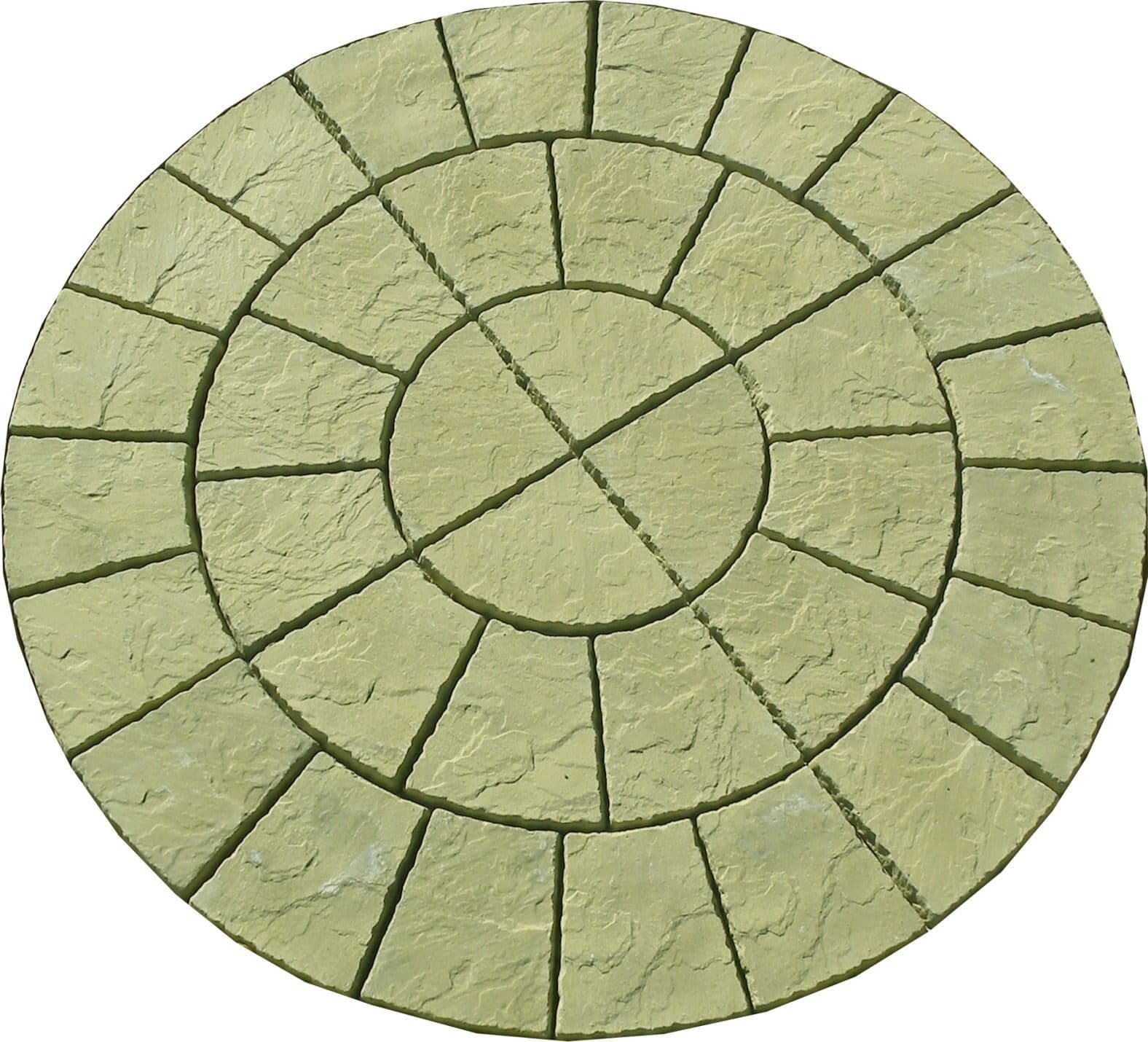 2560mm Rotunda Olive Green