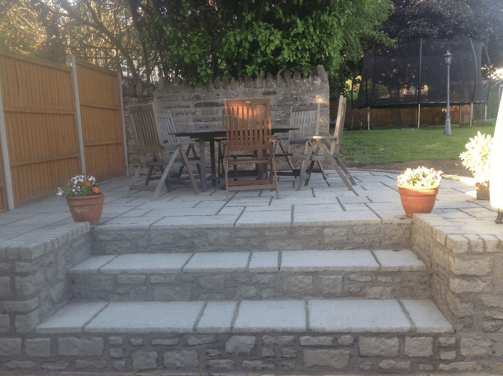 3 6m x 3 6m Yorkstone Antique Green