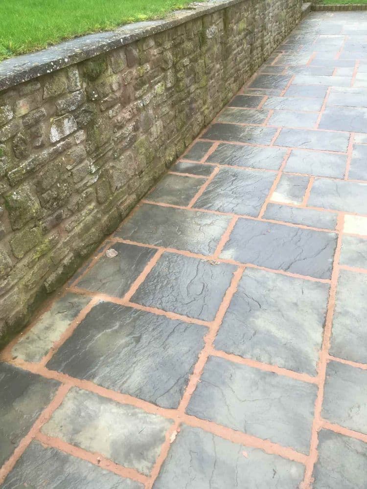 3 6m x 3 6m Yorkstone Patio Kit Weathered Cream