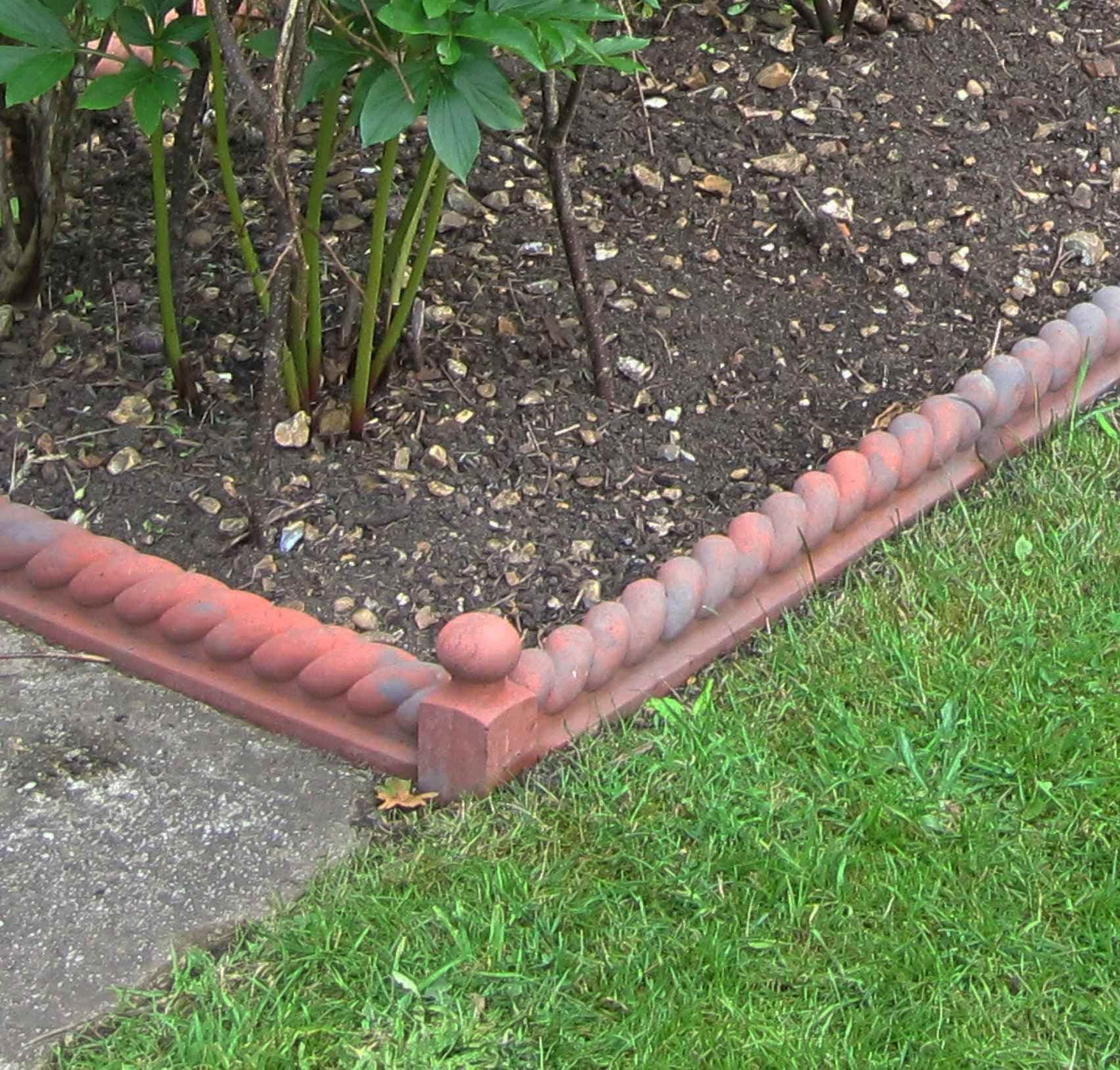 Full Rope Top Edging Red/Brindle Plus 2 Free End Posts 1
