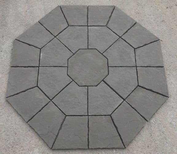 OCTAGONAL YORKMINSTER SLATE GREY