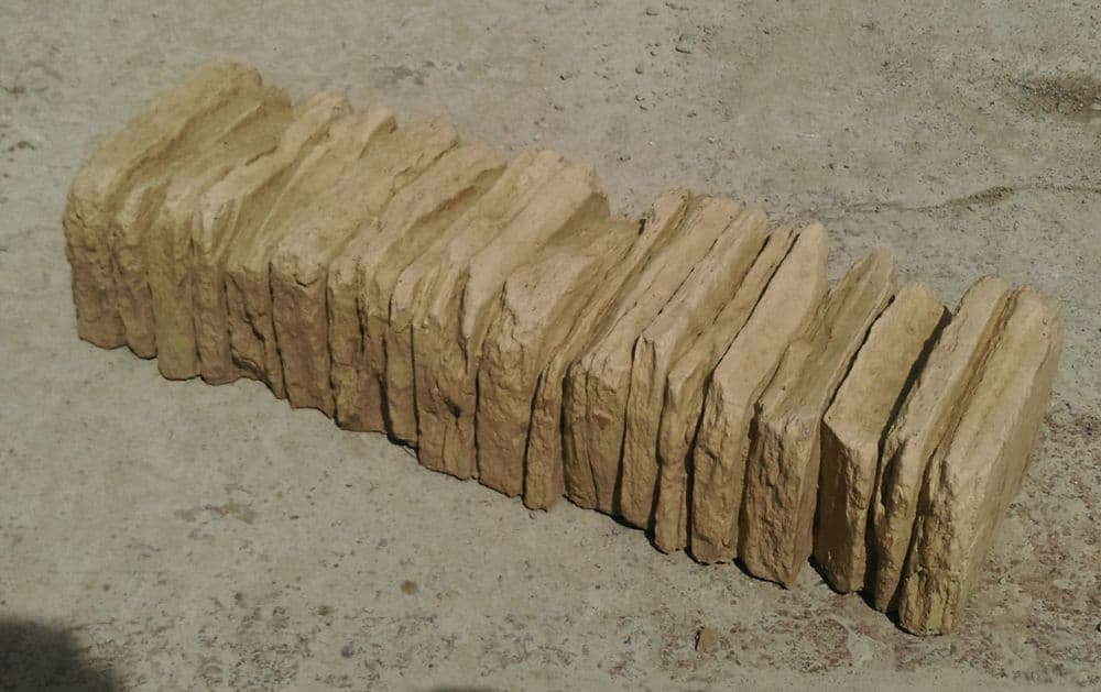 Slate Effect Coping Stones Buff