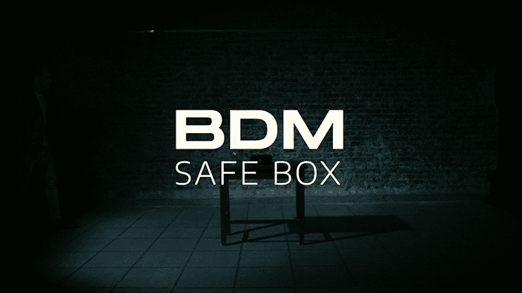 BDM Safe Box Gimmick and Online Instructions; by Bazar de Magia - Trick