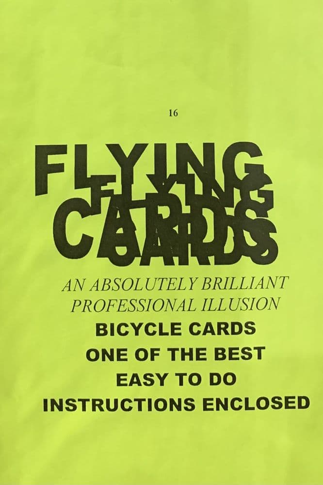 Flying Cards
