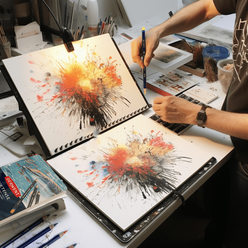 Dive into the World of the Derwent Inktense Collection