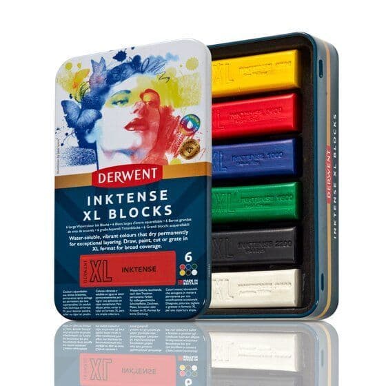 Derwent Inktense XL Blocks Set of 6