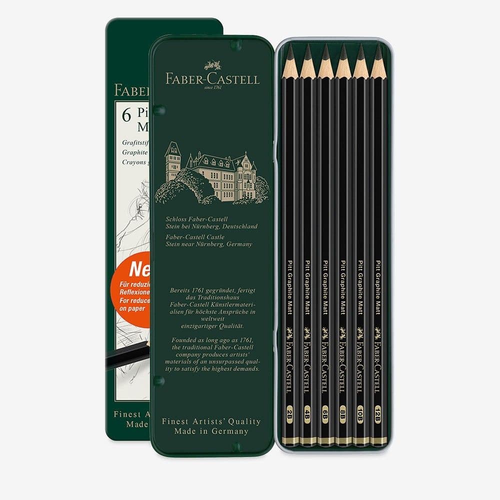 Faber Castell Pitt Graphite Matt Pencil Set