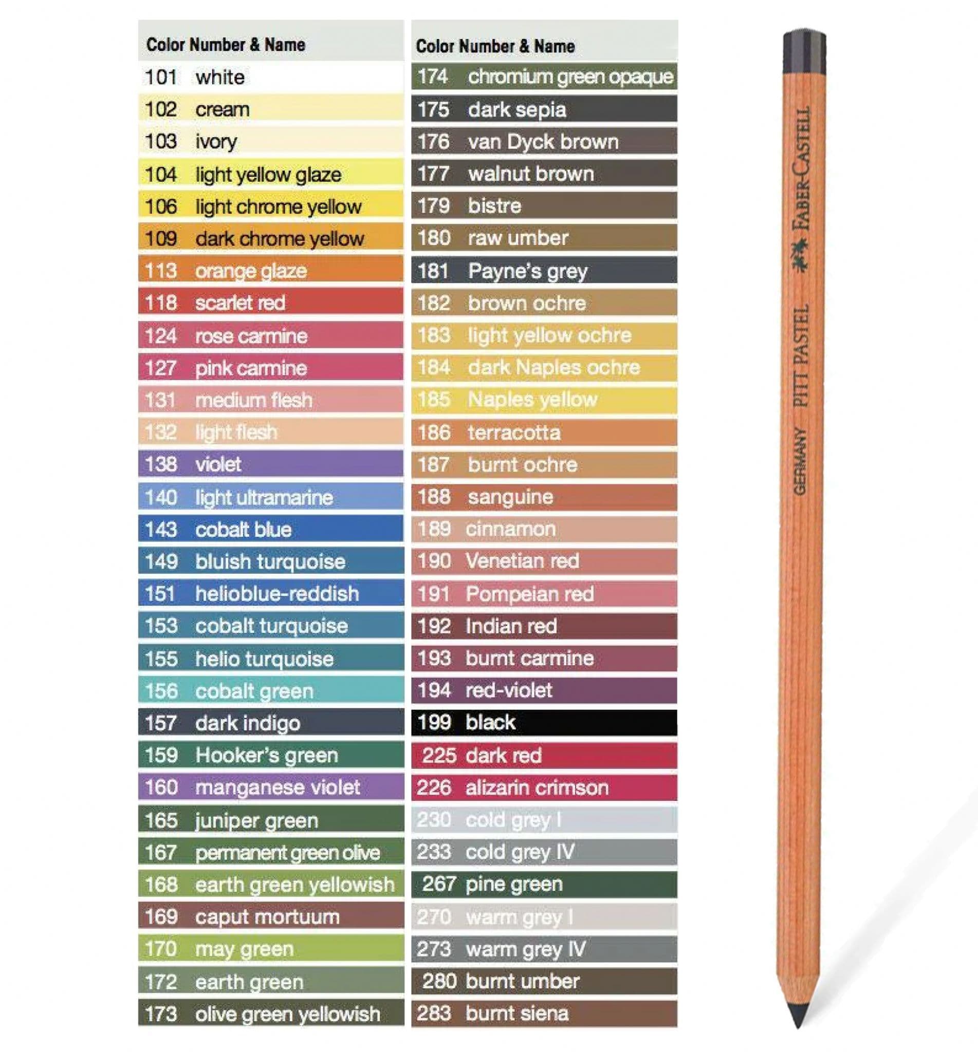 Faber castell pastel pencils store