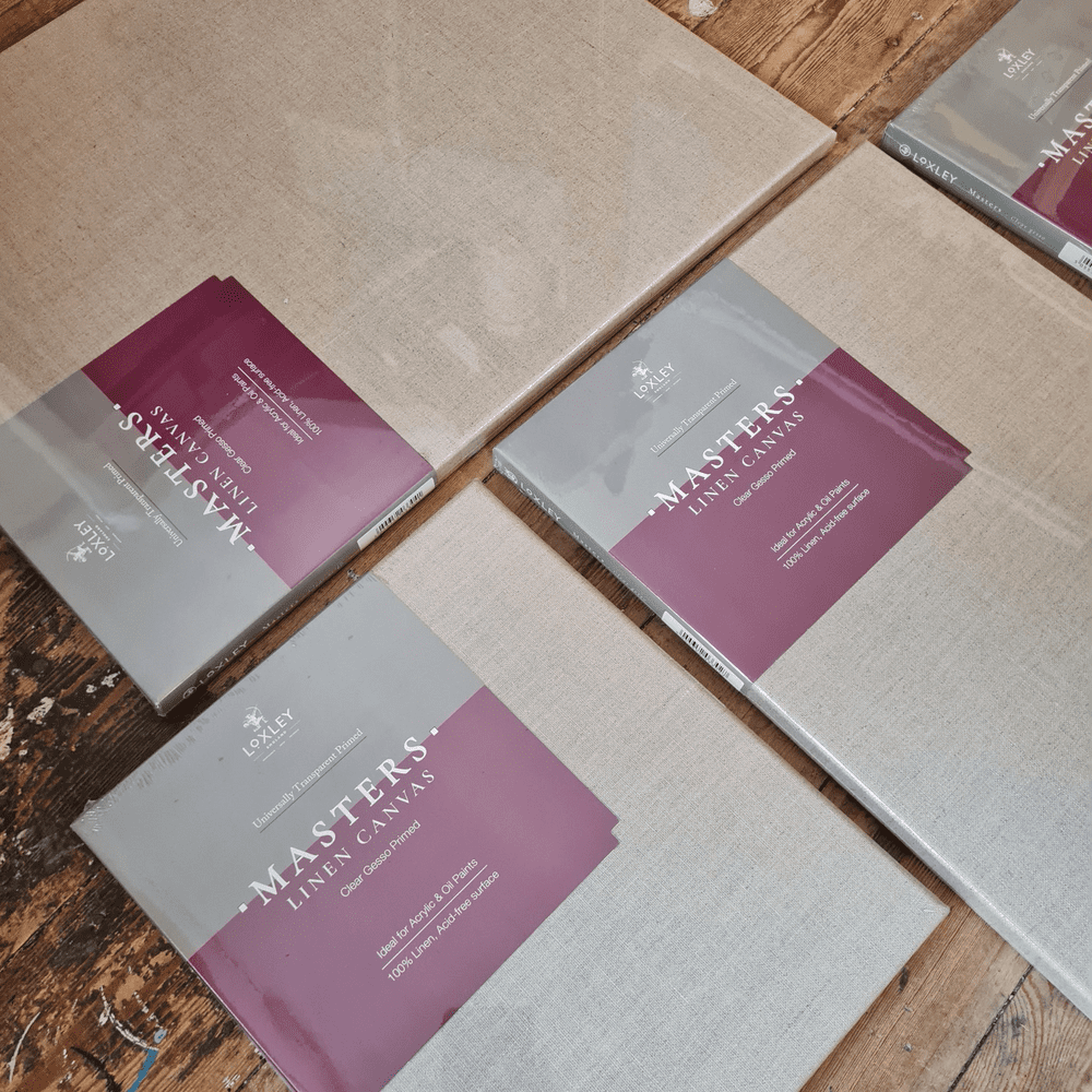 Loxley Masters Linen Clear Primed Canvas