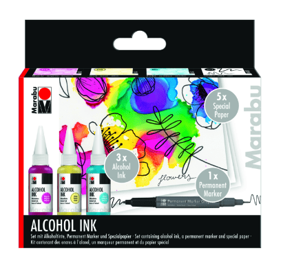 Marabu Alcohol Ink Standard Colour Set