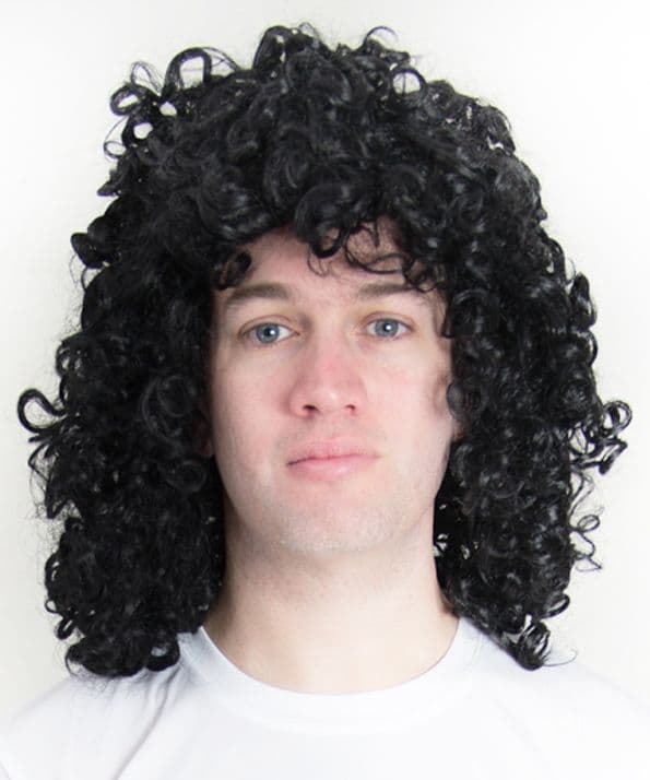 Kevin Keegan 1970/80s Style Curly Perm Football Fancy Dress Wig